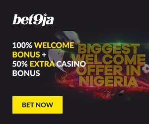Bet9ja Promotion Code September 2021: SPORTMAX - 100% bonus